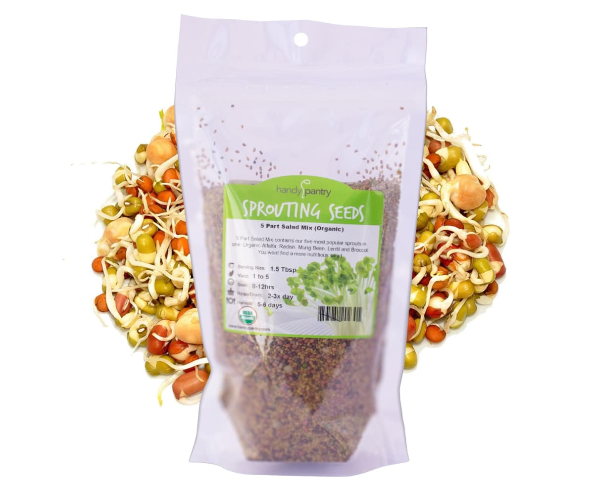 Handy Pantry Website - Premium Sprouting Seeds